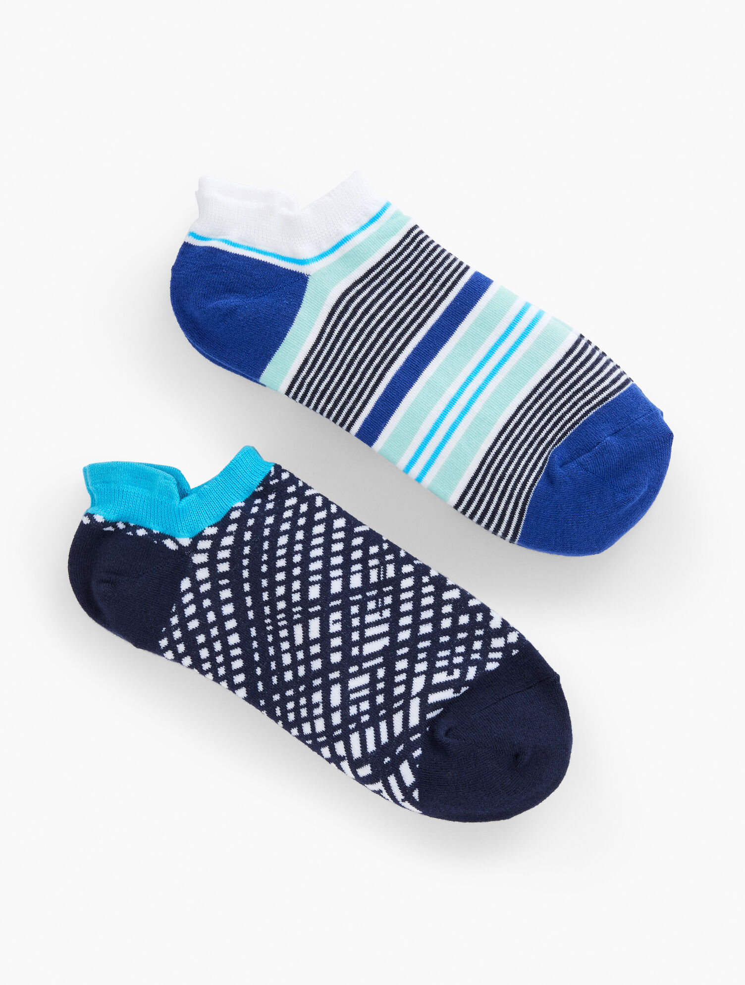 Speckled Dots Two Pair Ankle Socks | Talbots