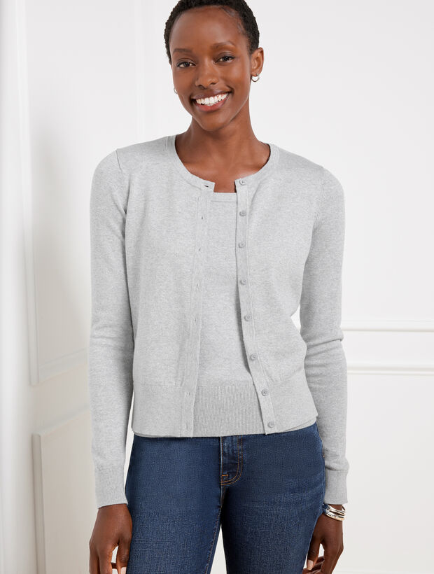 Metallic Charming Cardigan | Talbots