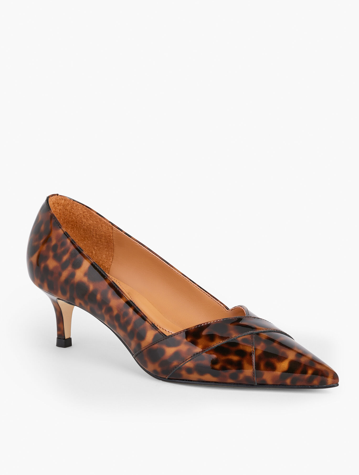 tortoiseshell kitten heels