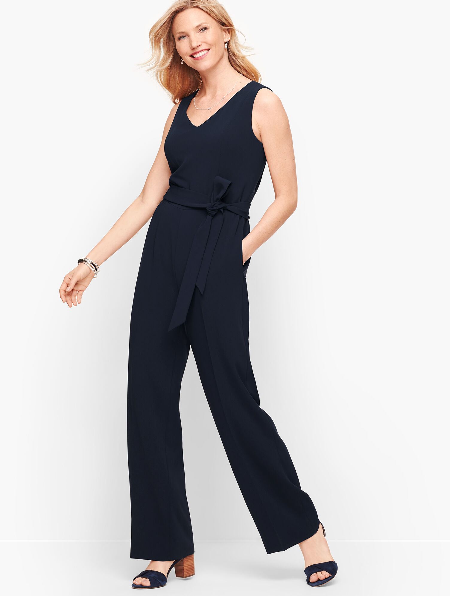 Easy Travel Jumpsuit | Talbots