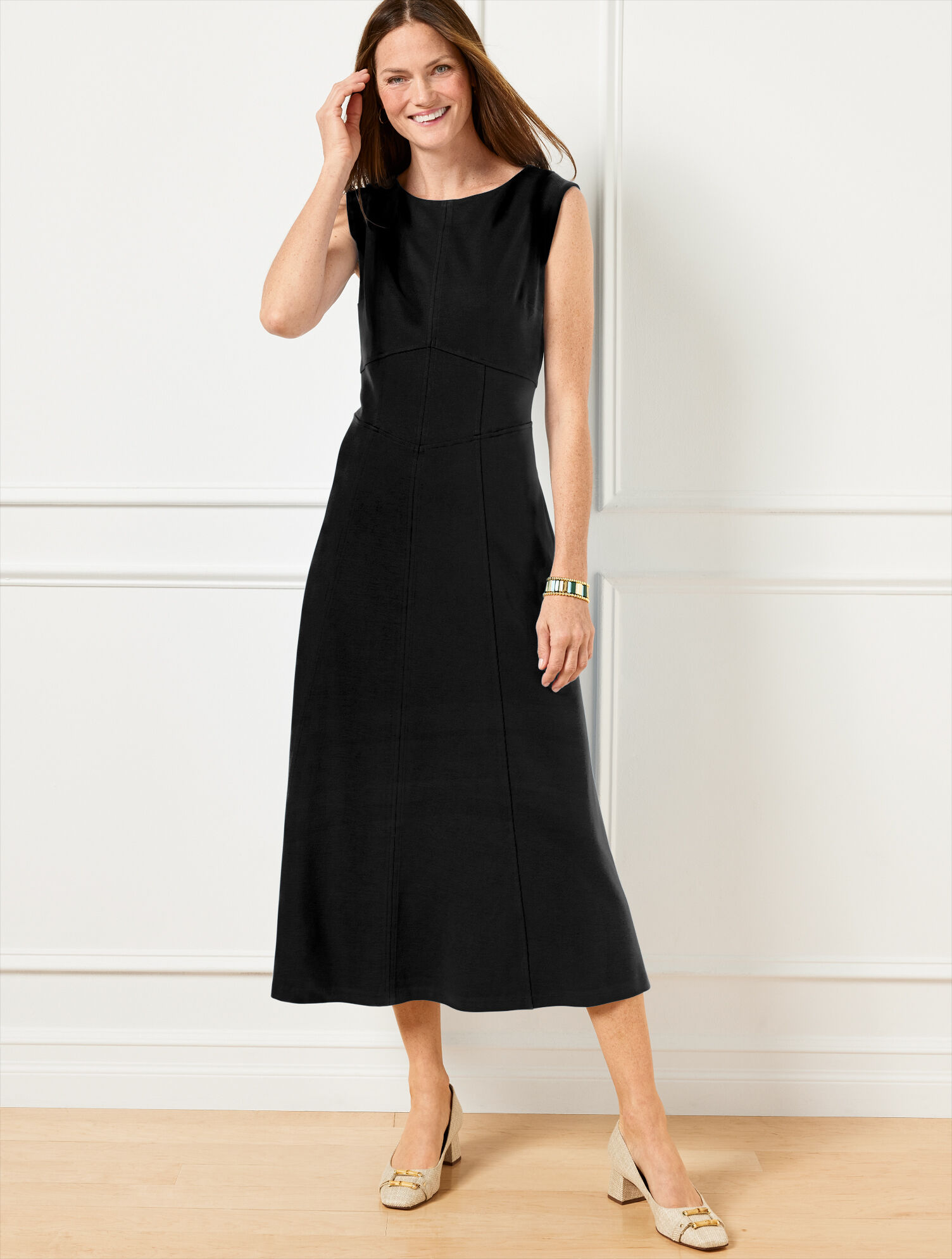 Ponte Midi Dress | Talbots