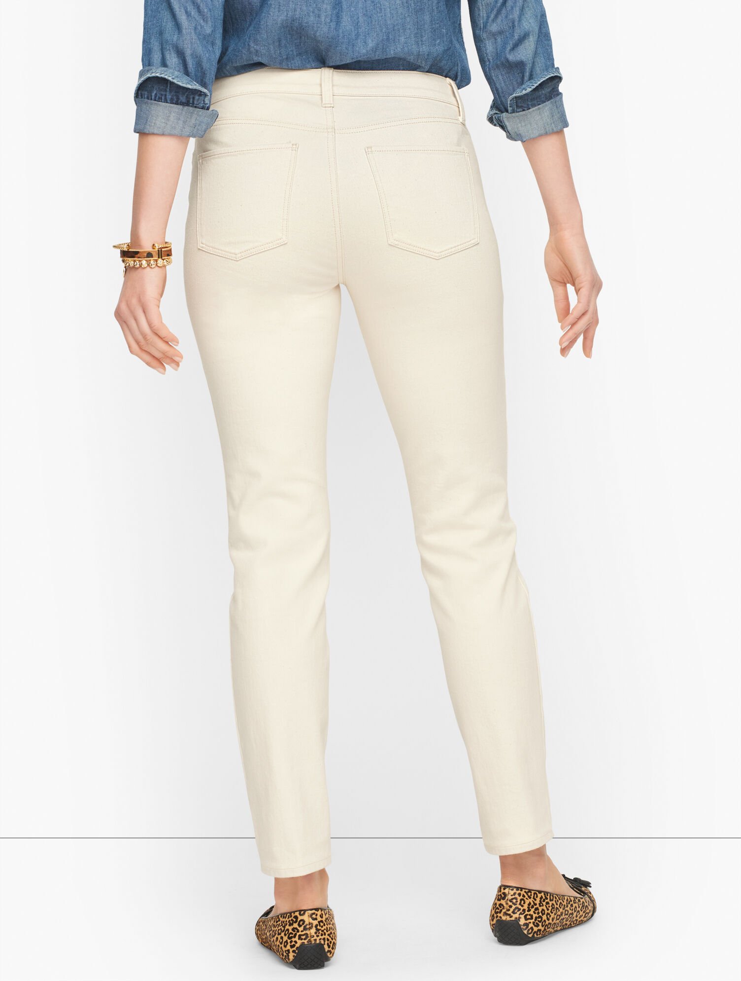 Slim Ankle Jeans - Natural | Talbots