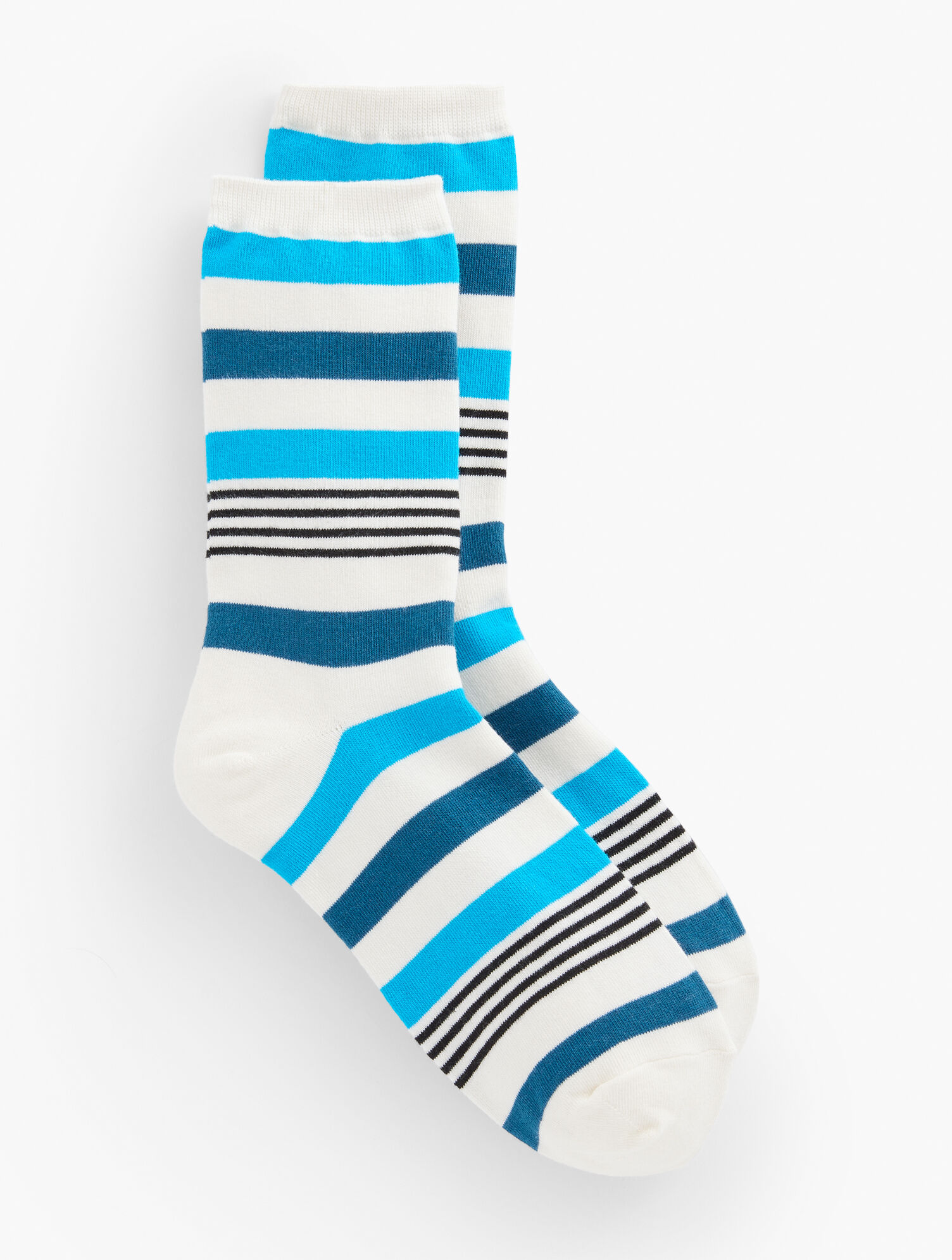Aerial Stripe Trouser Socks | Talbots