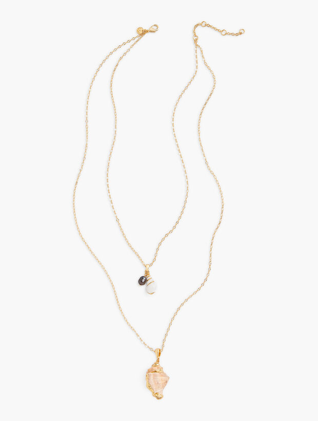 Tiered Seashell Necklace | Talbots