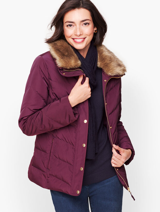 Short Down Puffer Jacket | Talbots