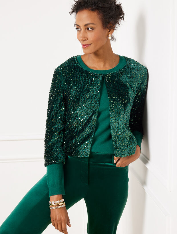 Sequin Topper | Talbots