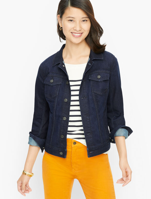 Classic Jean Jacket - Cosmic Wash | Talbots