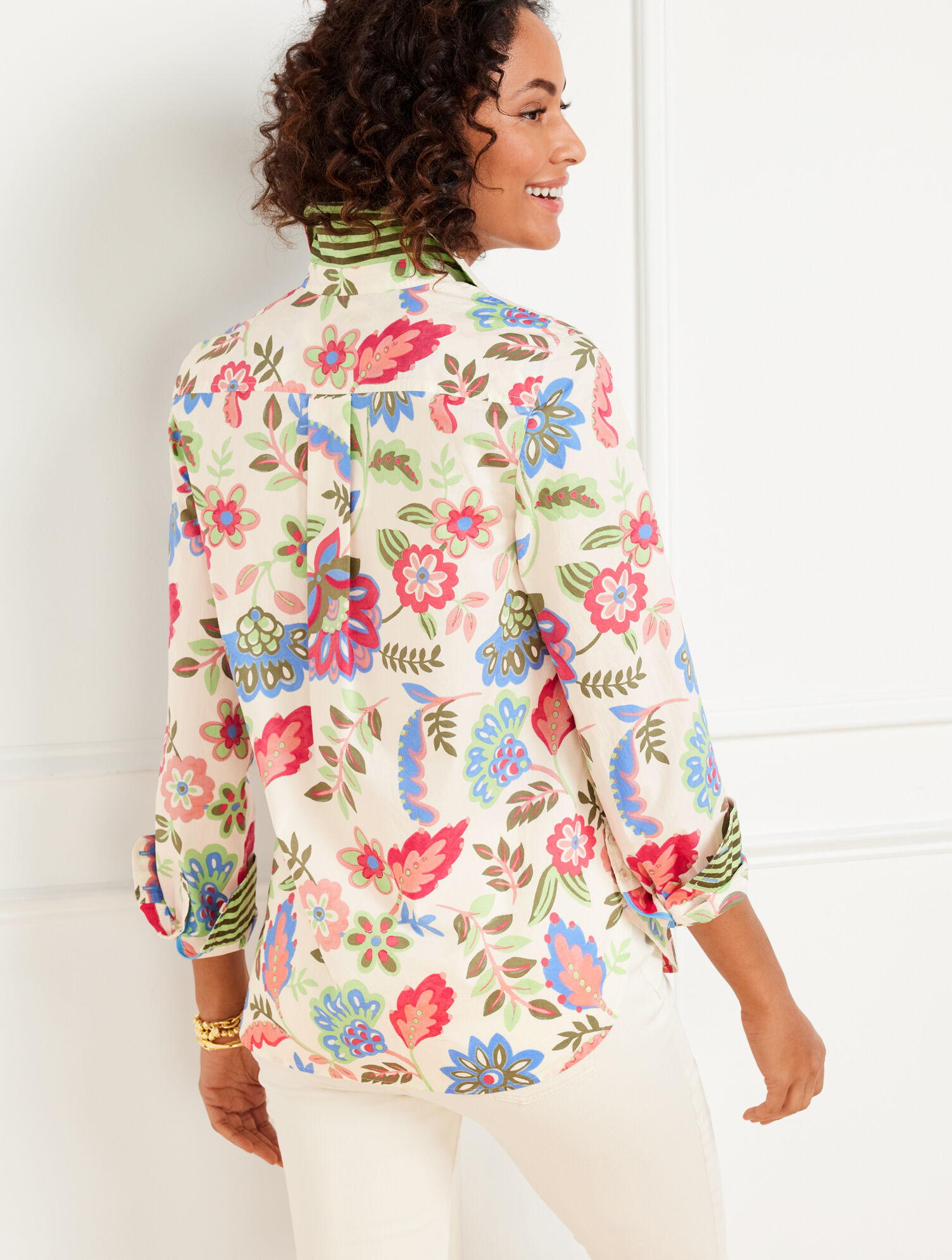 Modern Classic Shirt - Darling Floral | Talbots
