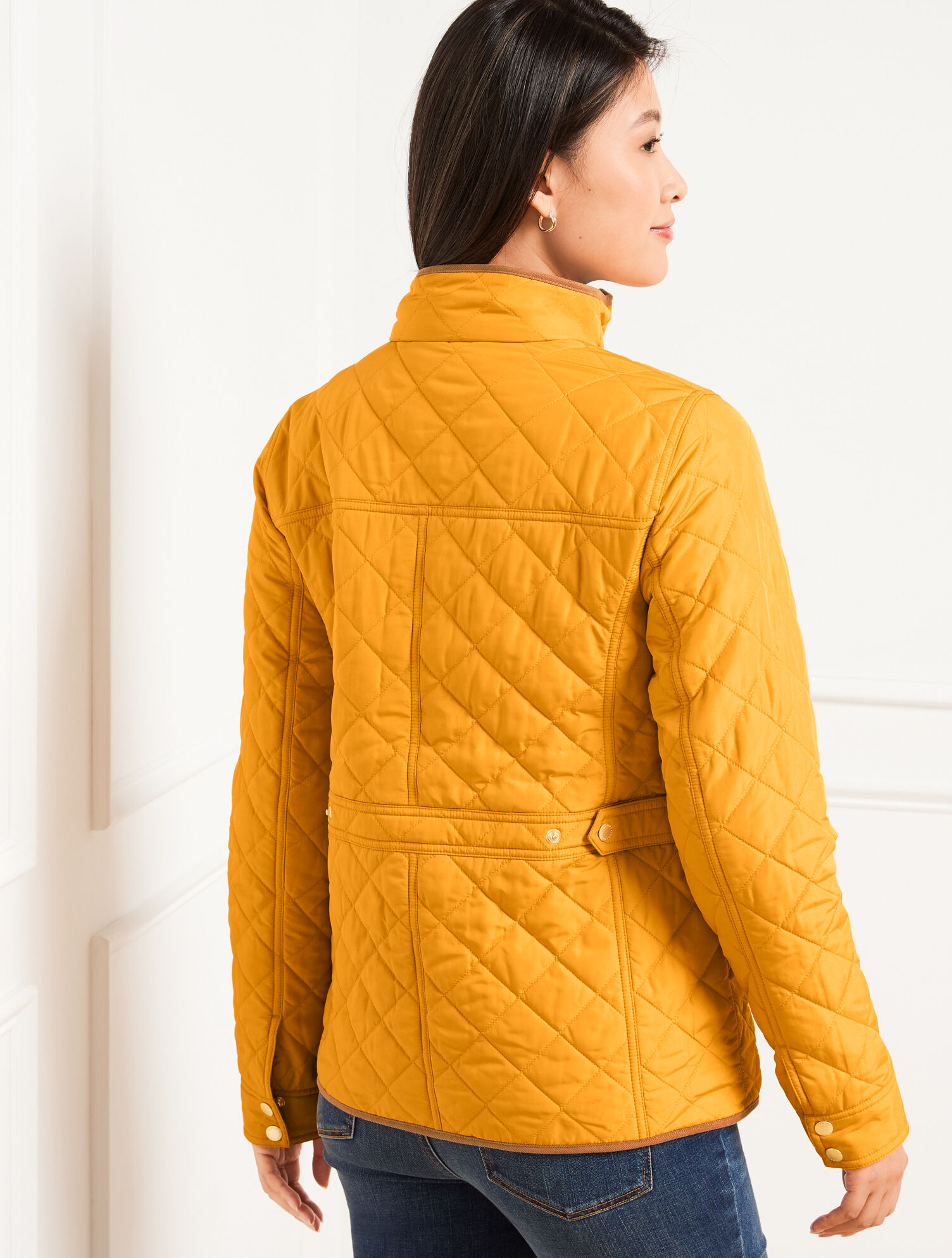 Quilted Barn Jacket | Talbots