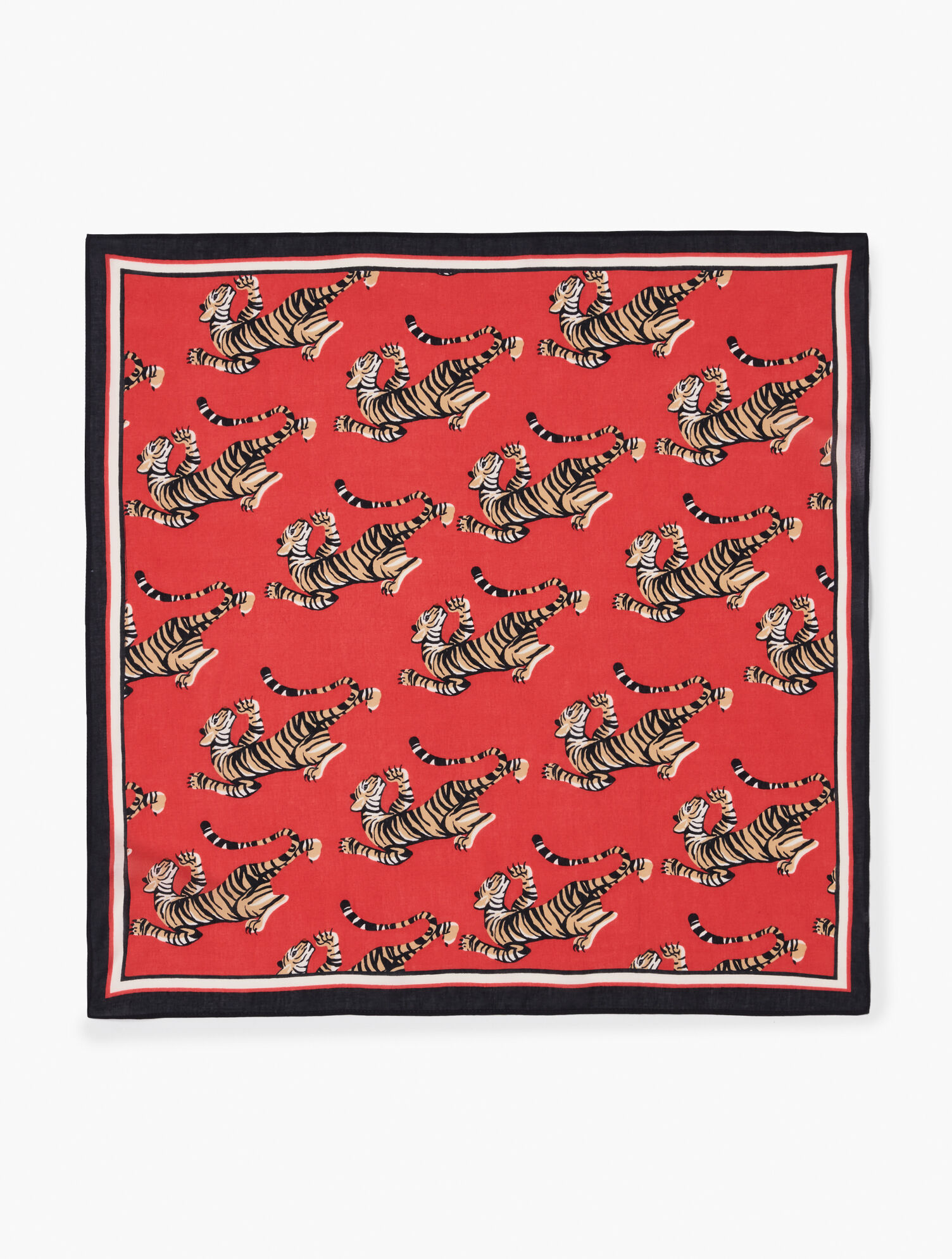 Climbing Tiger Neckerchief | Talbots