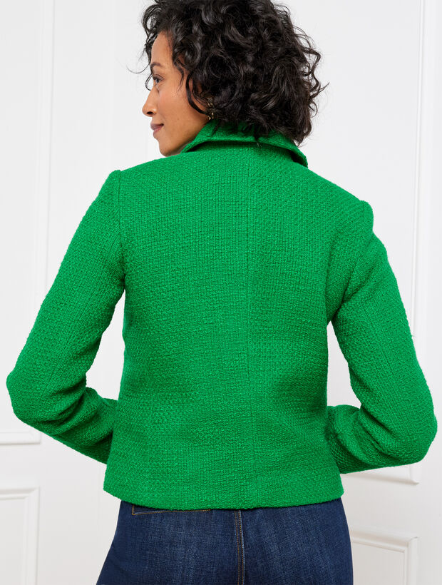 Amherst Tweed Cropped Jacket | Talbots