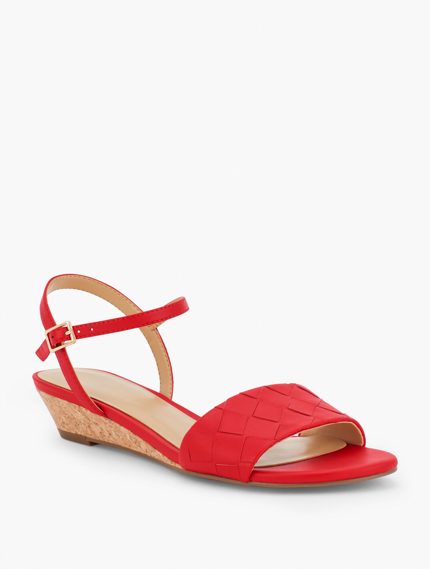 Capri Woven Nappa Sandals | Talbots