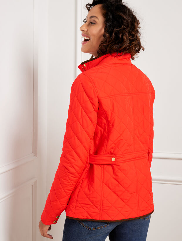 Quilted Barn Jacket | Talbots