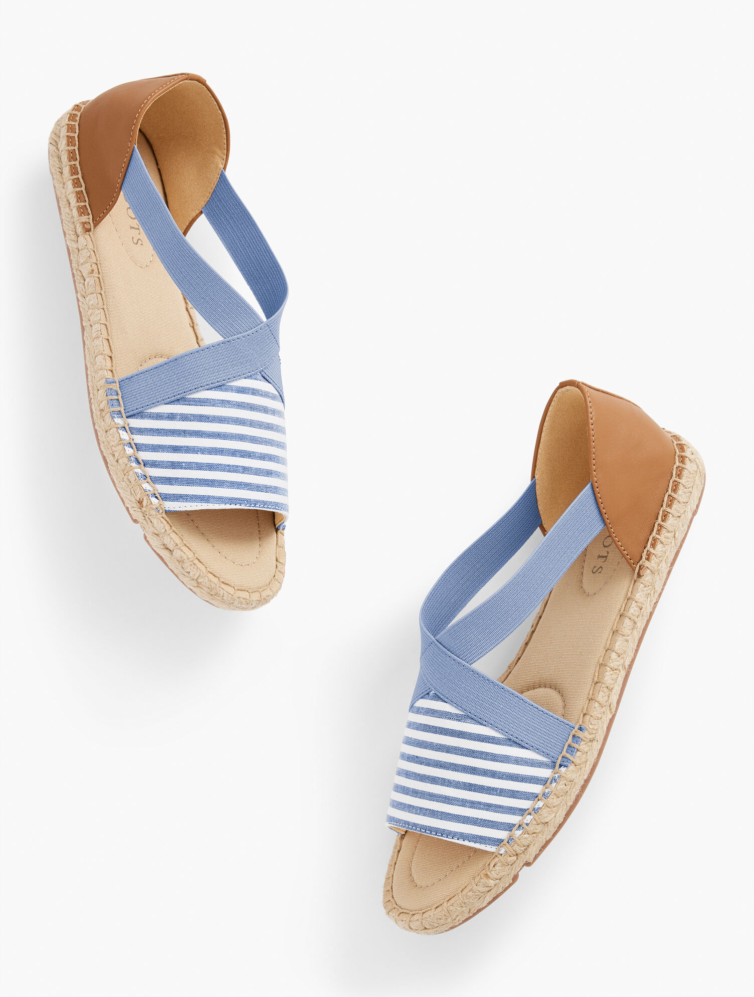 Illysa Seersucker Espadrilles Flats | Talbots