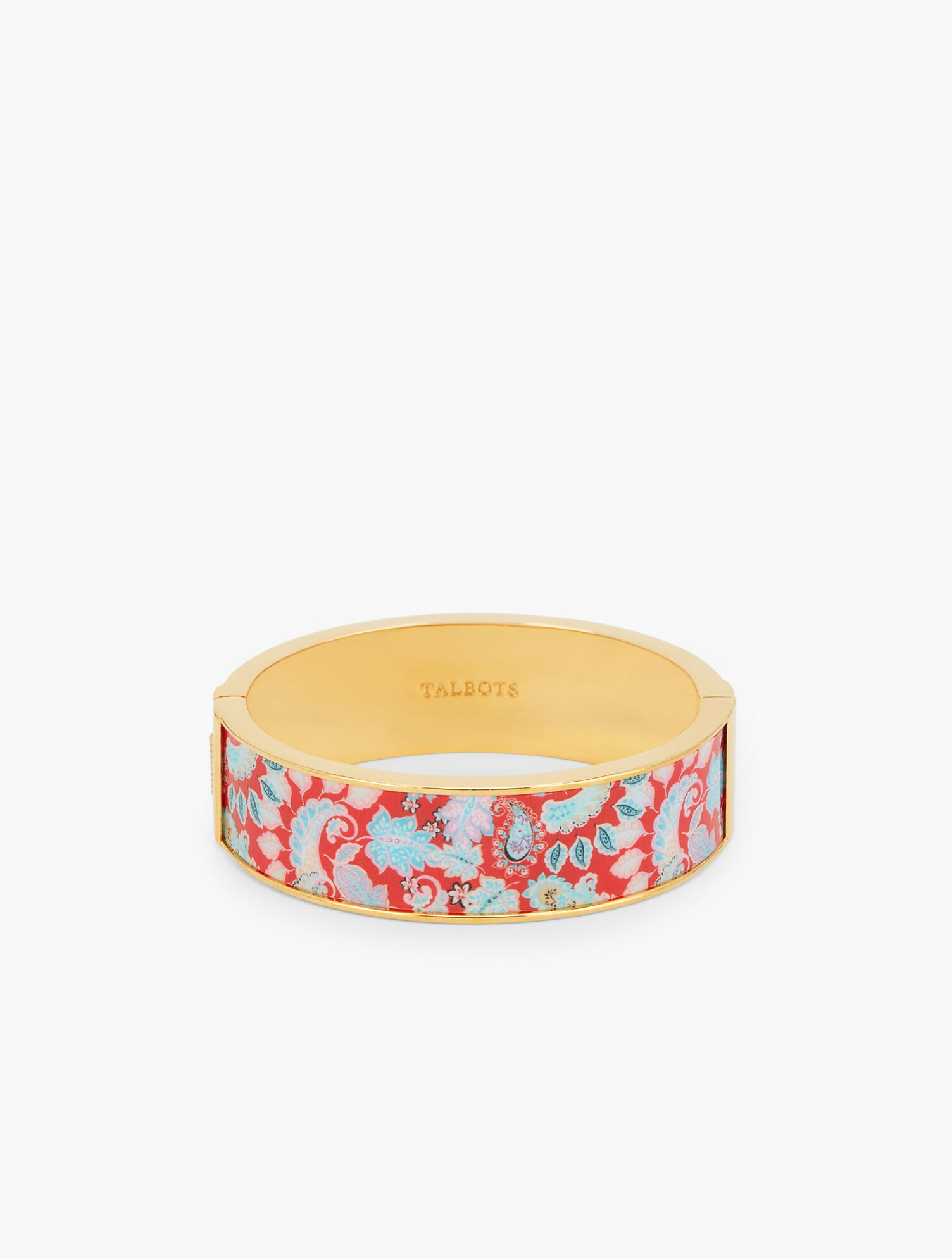 Enamel Paisley Bangle | Talbots