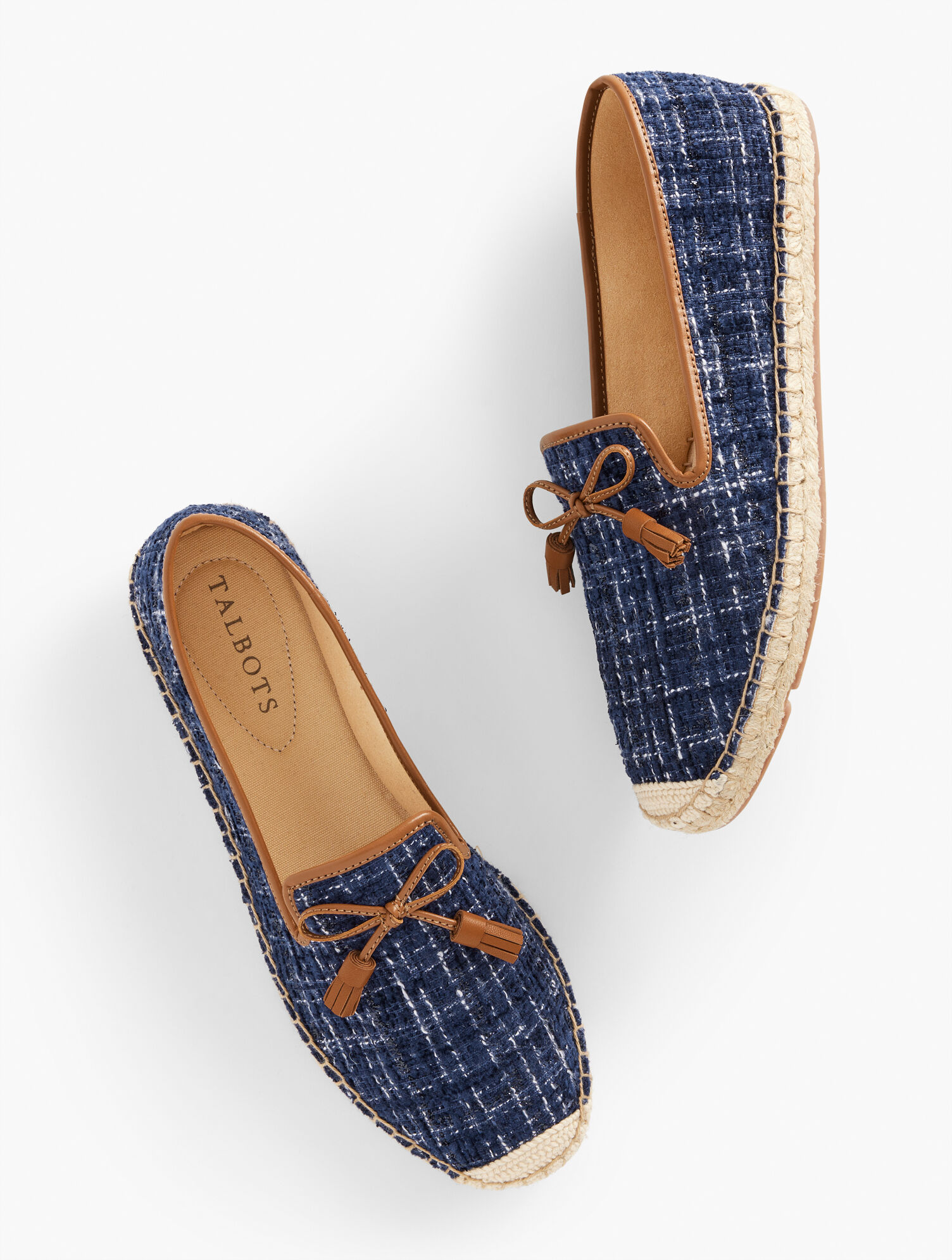 Izzy Tassel Espadrilles - Bouclé | Talbots