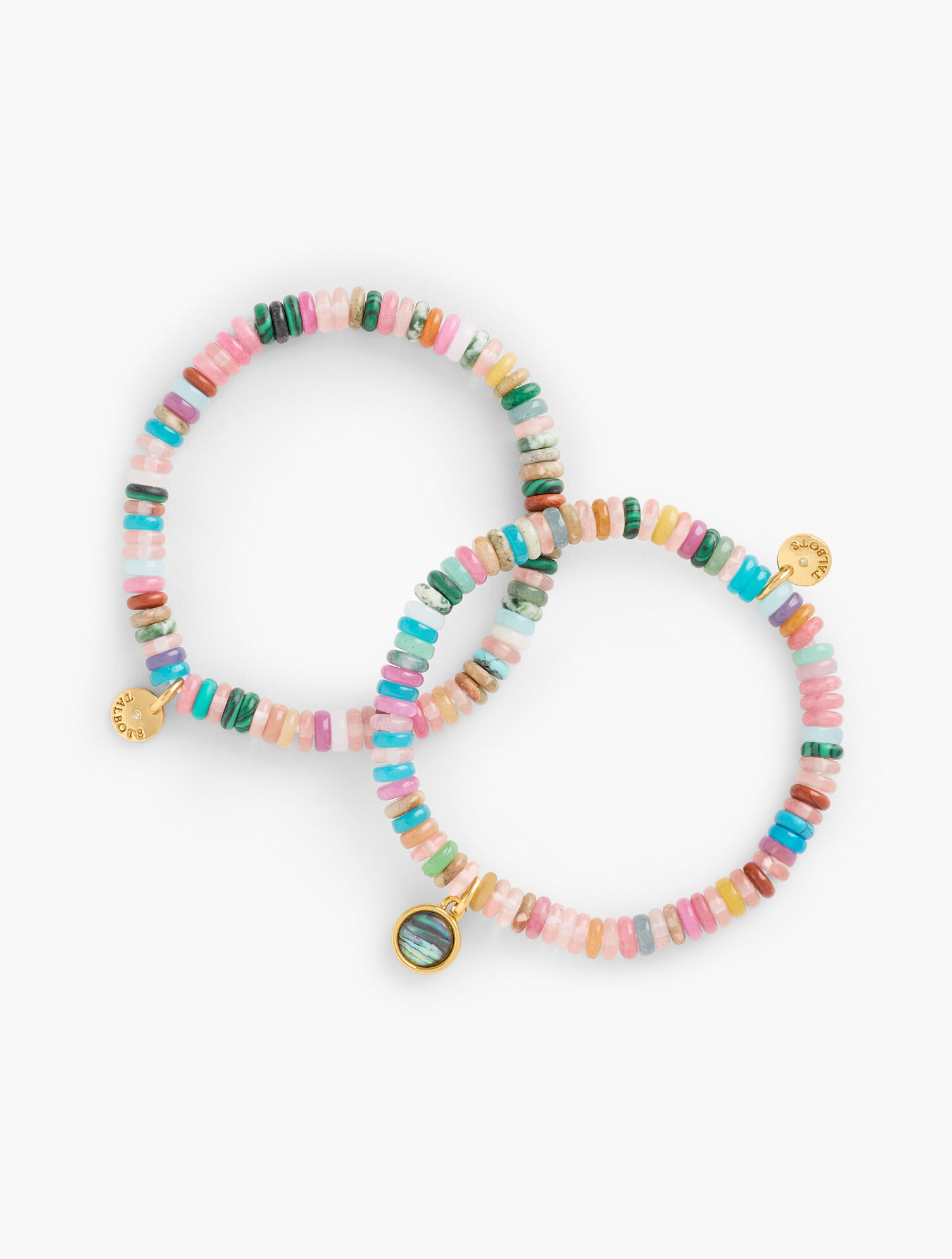 Multi Color Bead Stretch Bracelet Set | Talbots