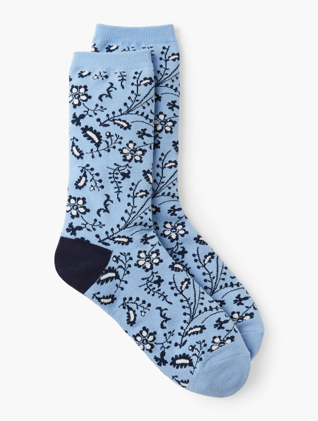 Country Paisley Trouser Socks | Talbots