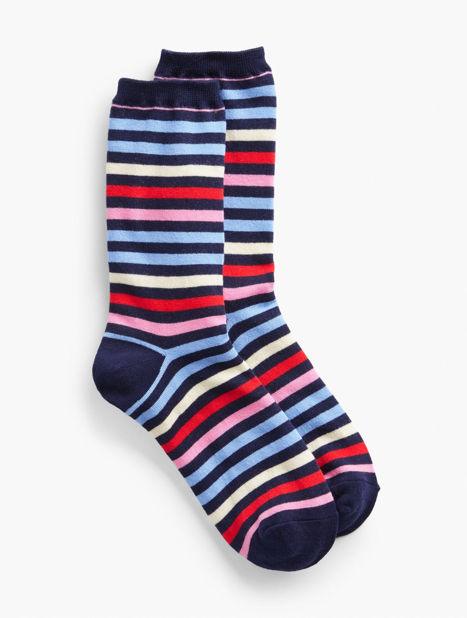 Taffy Stripe Trouser Socks | Talbots