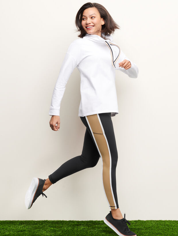 Performance Interlock Leggings | Talbots