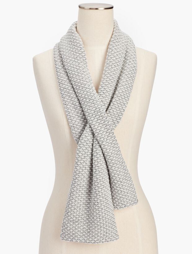 Textured Pull-Through Scarf | Talbots