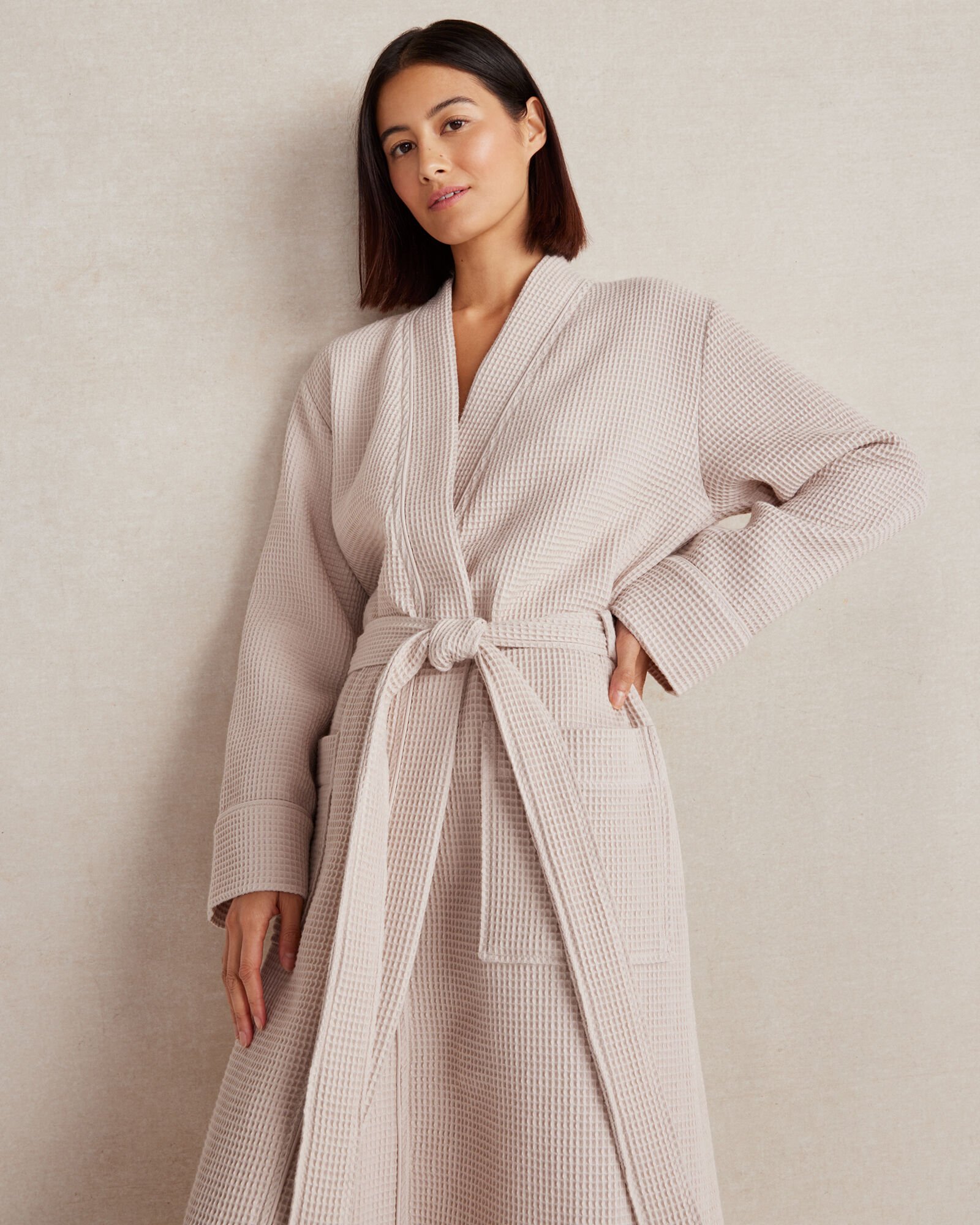 Organic Cotton Waffle Robe | Haven Well Within