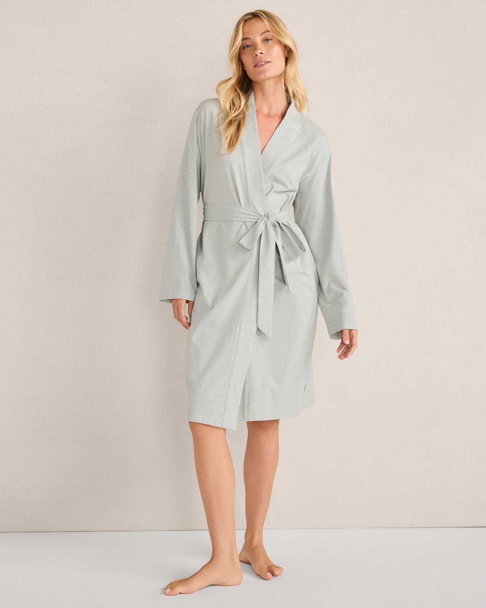 Organic Cotton Jersey Robe | Haven Well Within