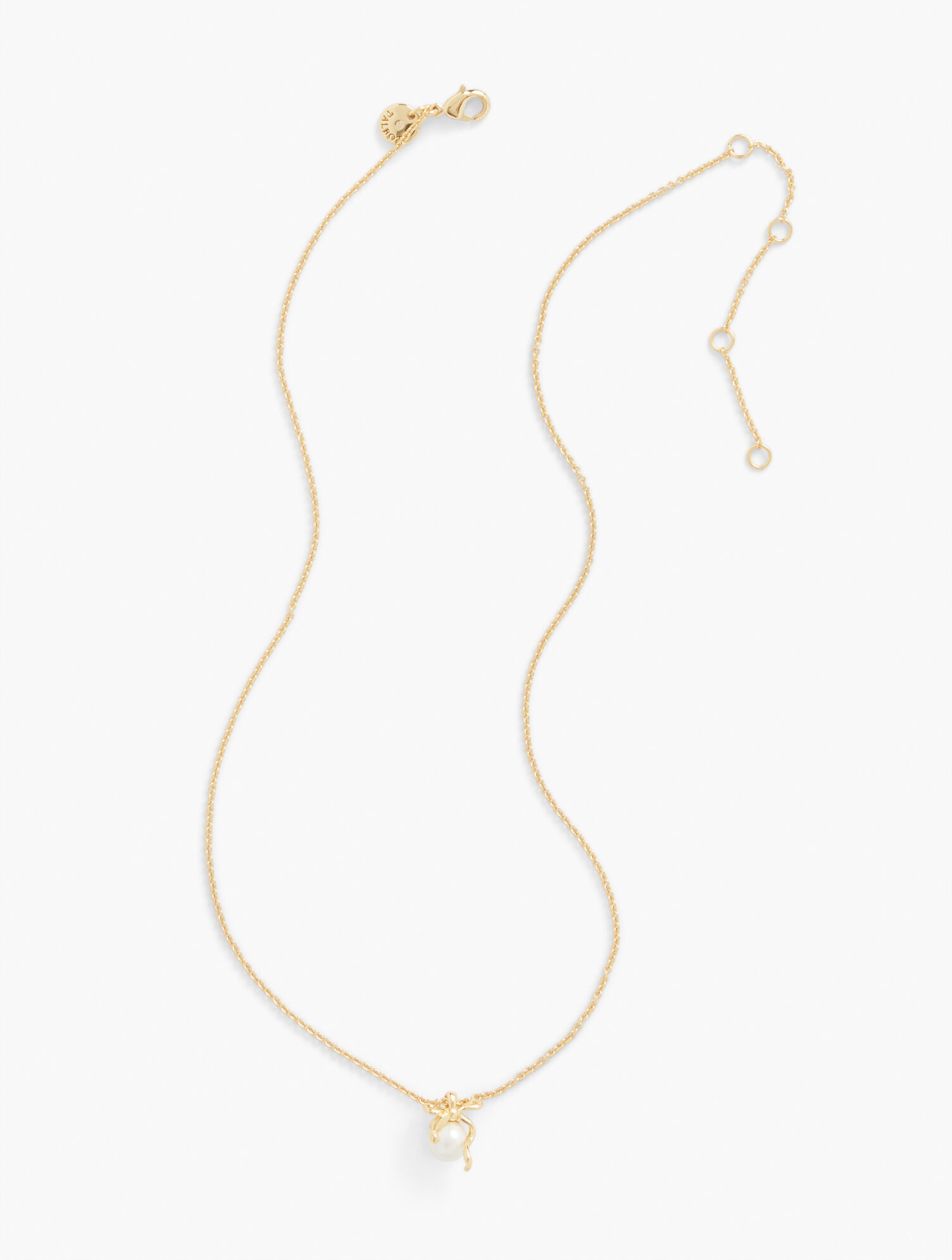 delicate drop necklace