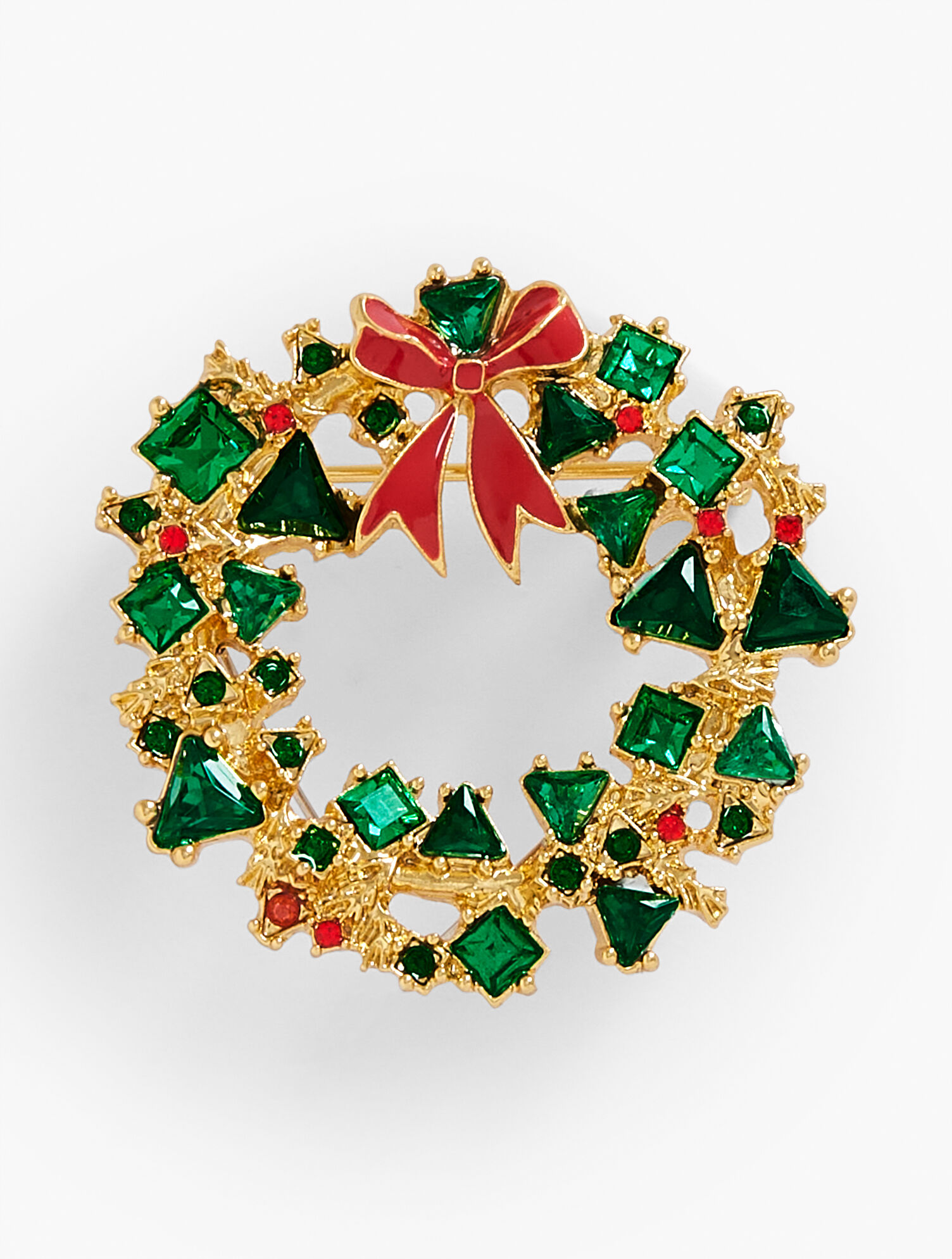 Holiday Wreath Brooch | Talbots