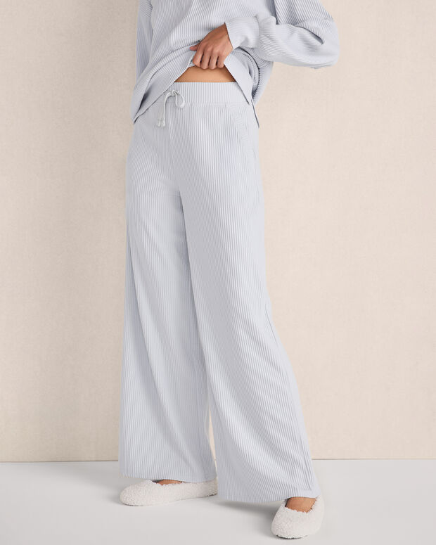 Ottoman Rib Wide Leg Pants | Haven Well Within