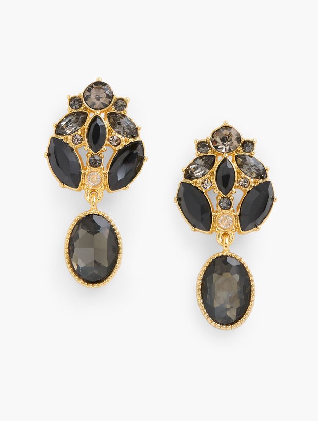 Multi Stone Cluster Drop Earrings | Talbots