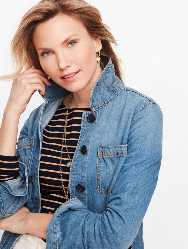 Casual Denim Jacket - Ali Wash | Talbots