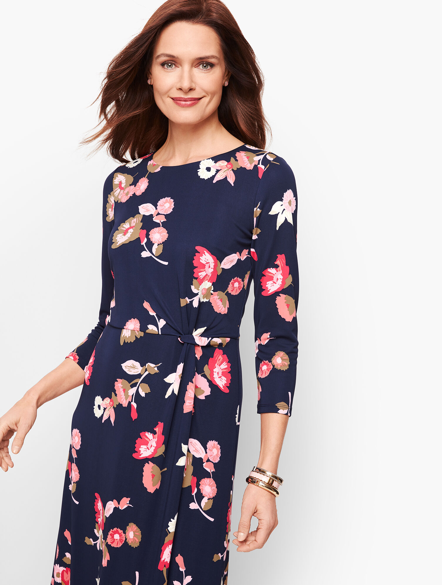 Jersey Midi Dress | Talbots