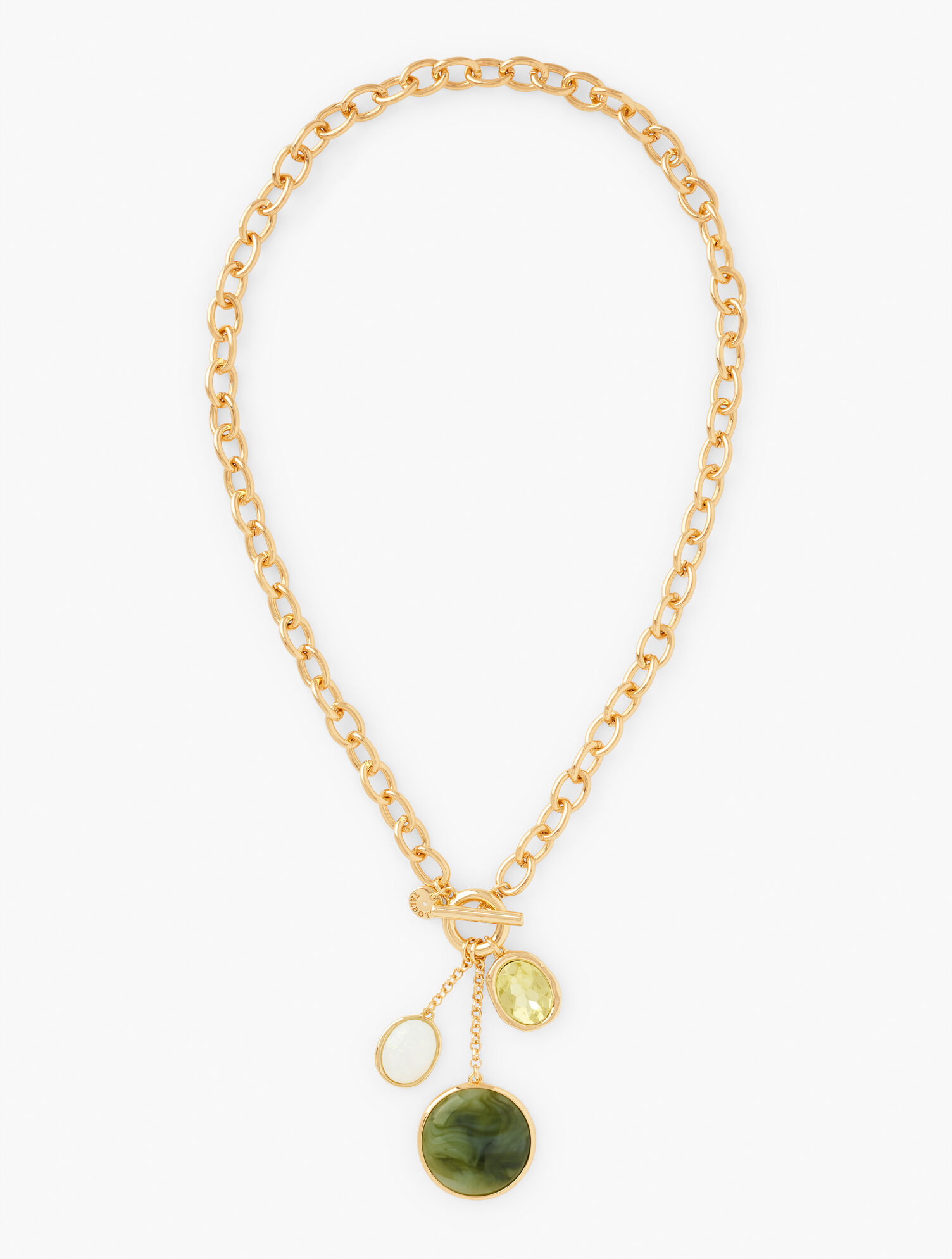 Molten Stone Cluster Necklace | Talbots
