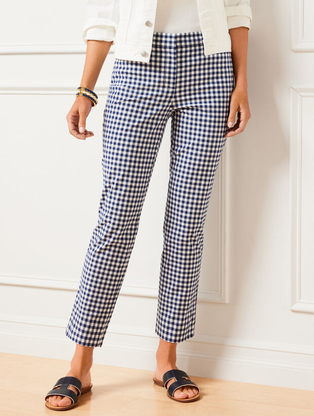 Perfect Crops - Sunrise Gingham | Talbots