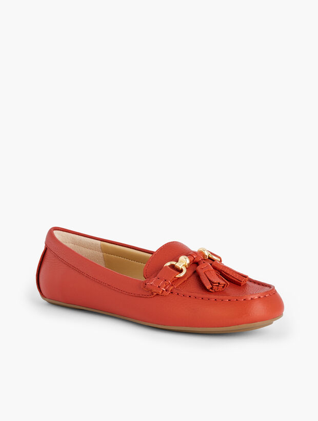Everson Tassel Driving Moccasins - Leather | Talbots