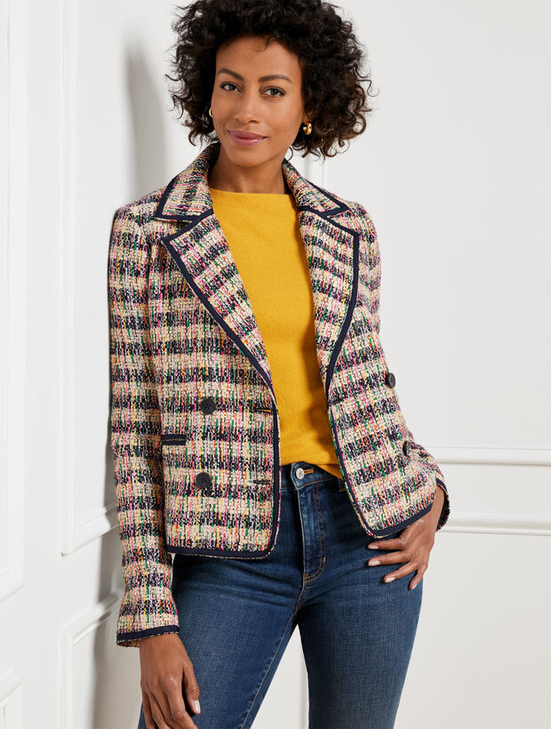 Talbots Café Tweed Jacket | Hamilton Place