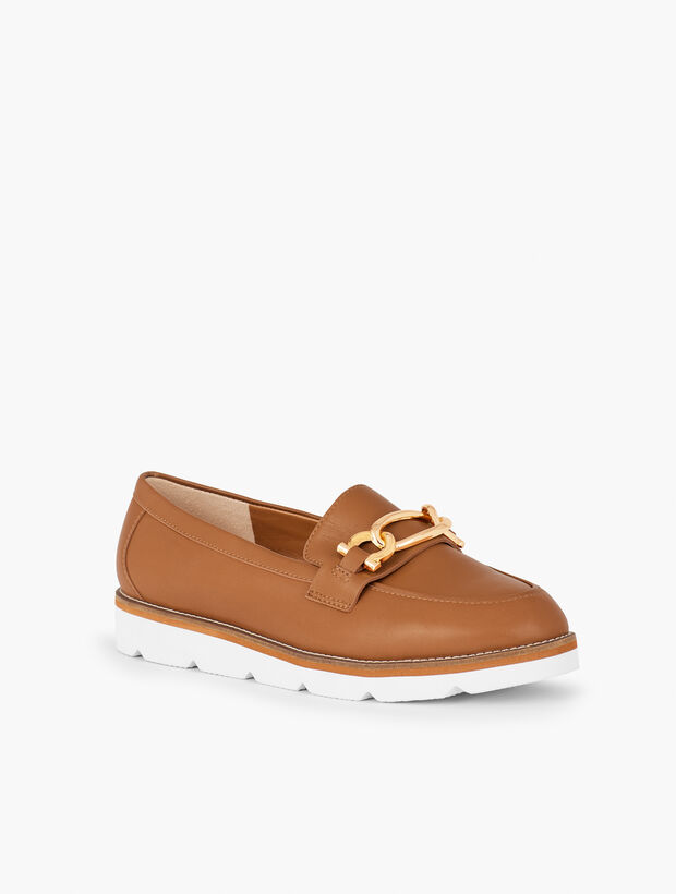 Liz Chain Nappa Loafers | Talbots