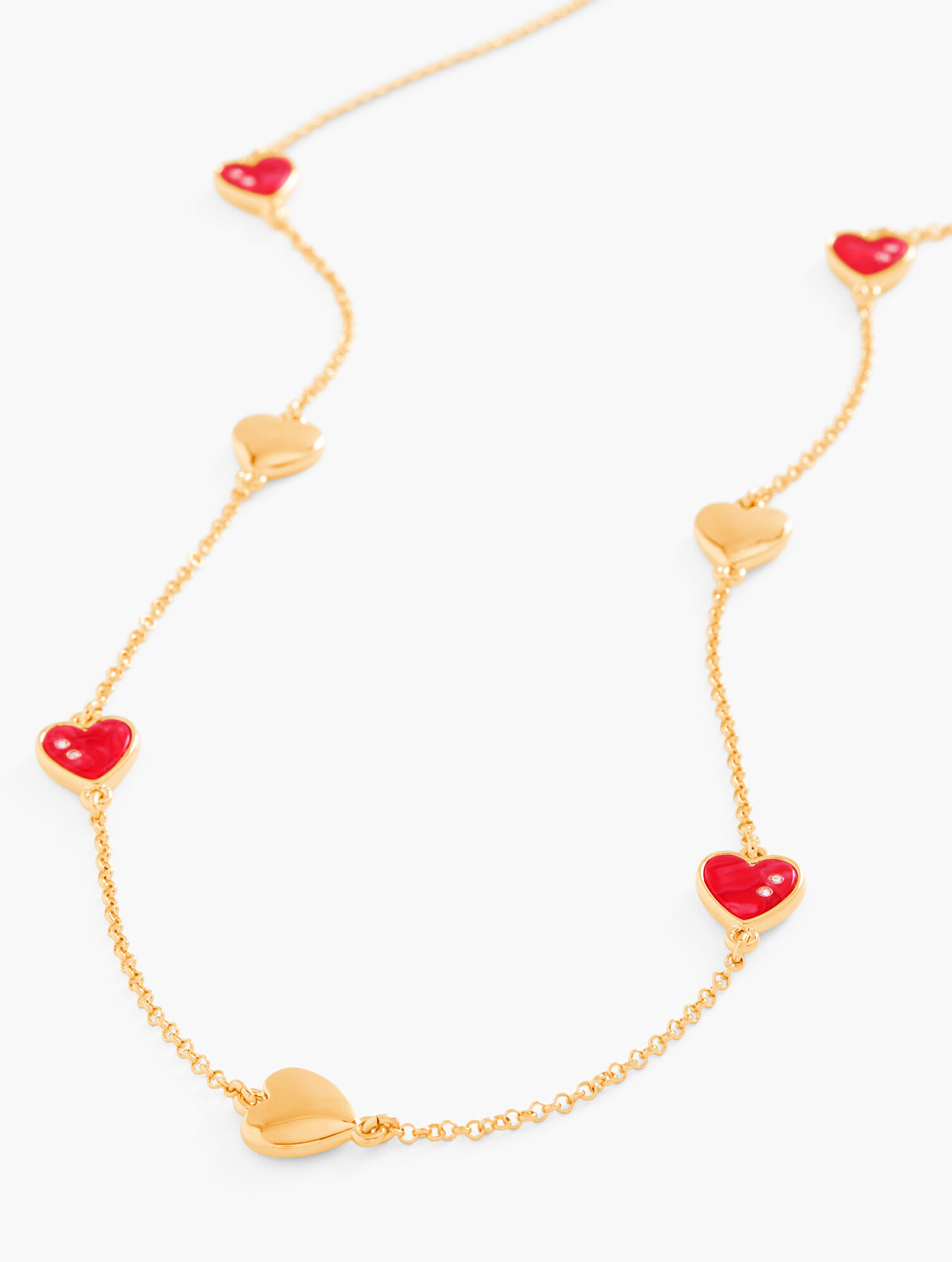 Heart Station Necklace | Talbots
