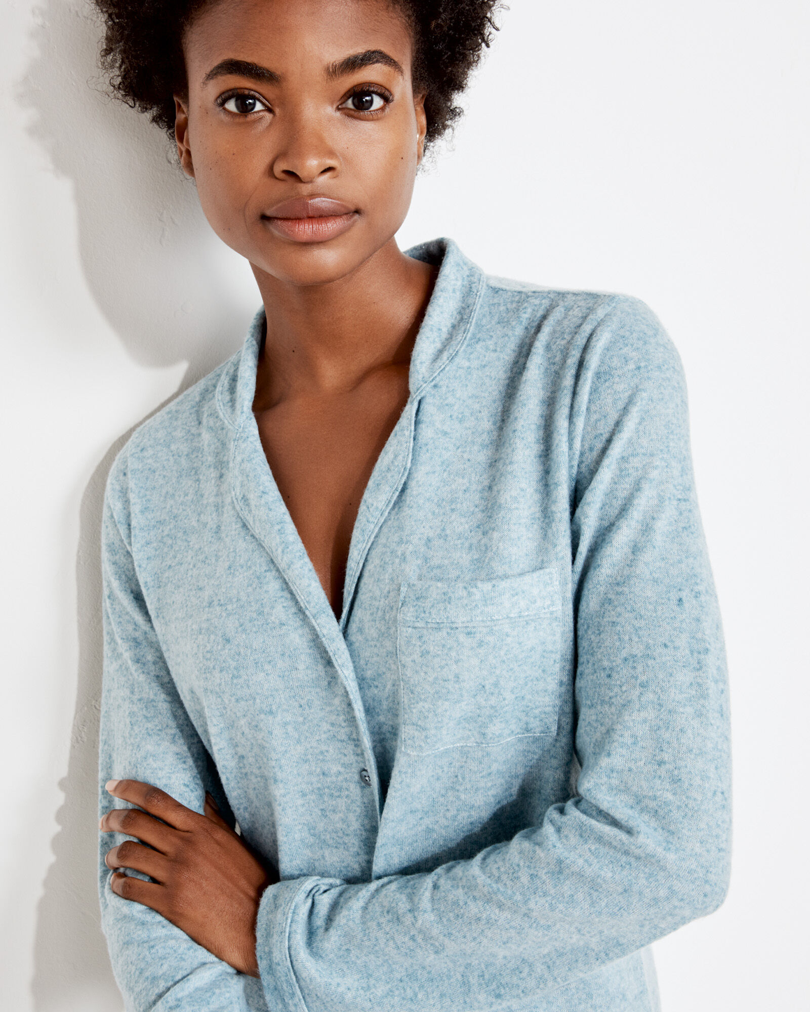 Brushed Featherweight Knit Sleep Shirt | Haven Well Within
