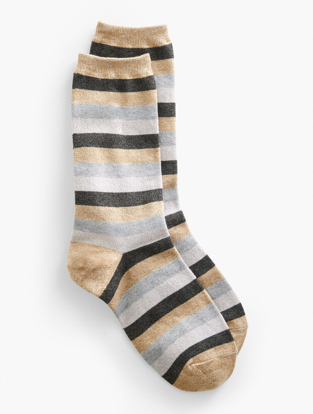 Lavish Stripe Trouser Socks | Talbots
