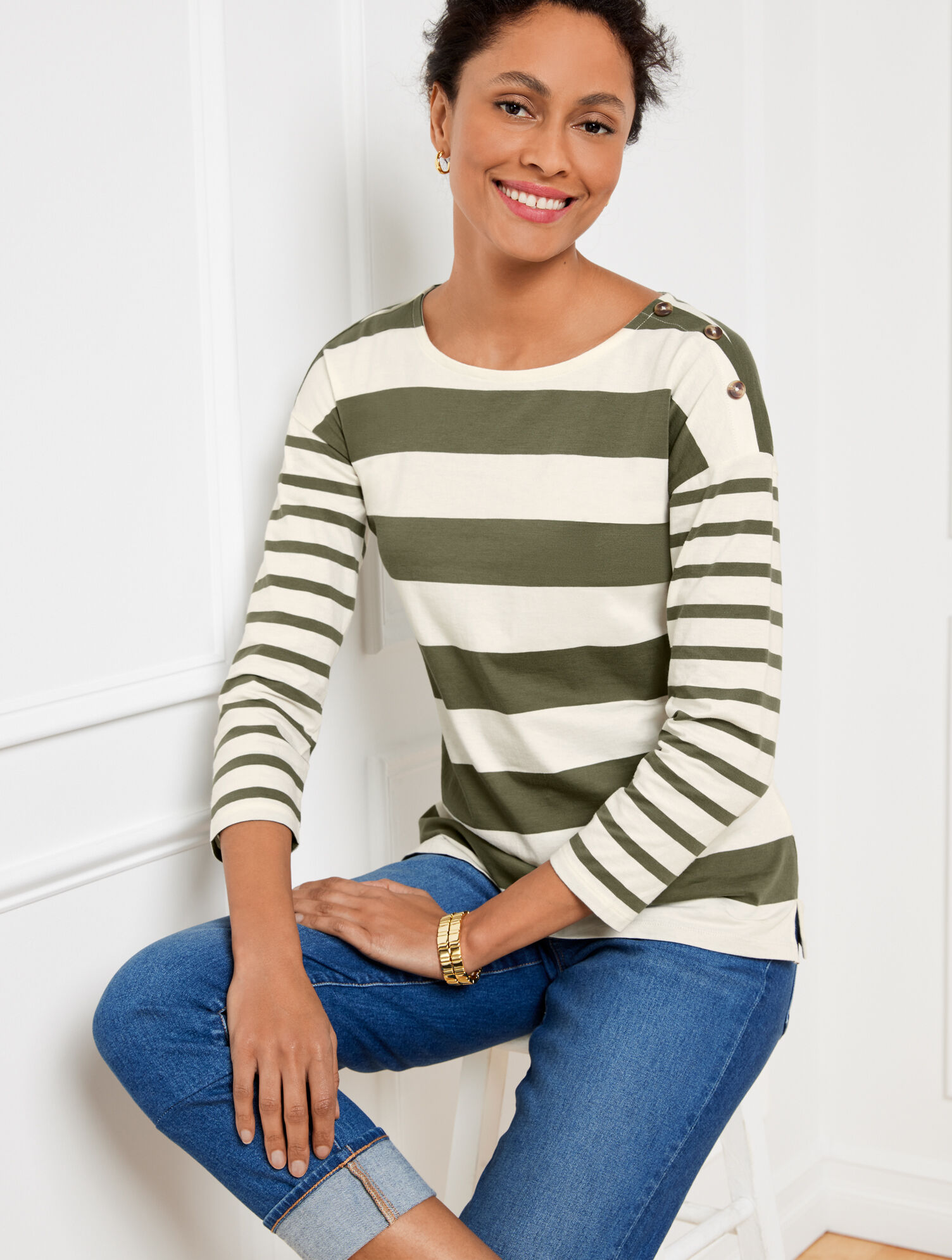 Women's Petite Tees and Knits | Talbots