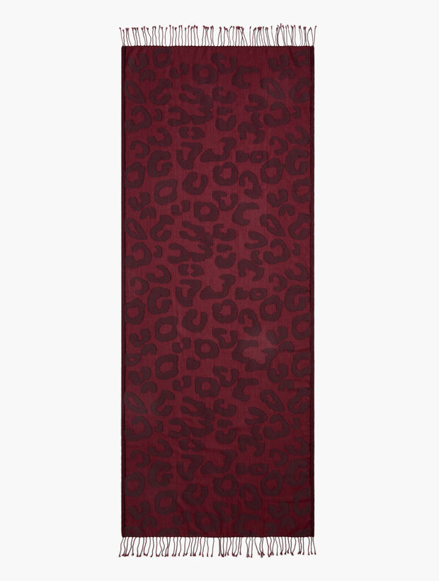 Leopard Oblong Scarf | Talbots