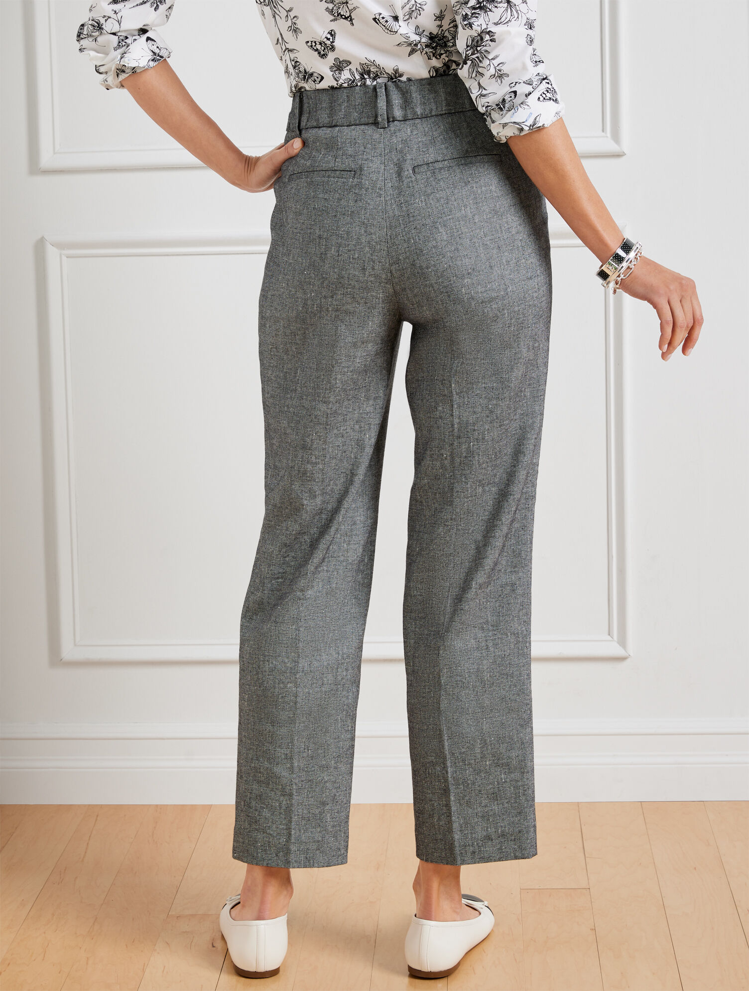 Talbots Bristol Pants - Pascala Texture | Talbots