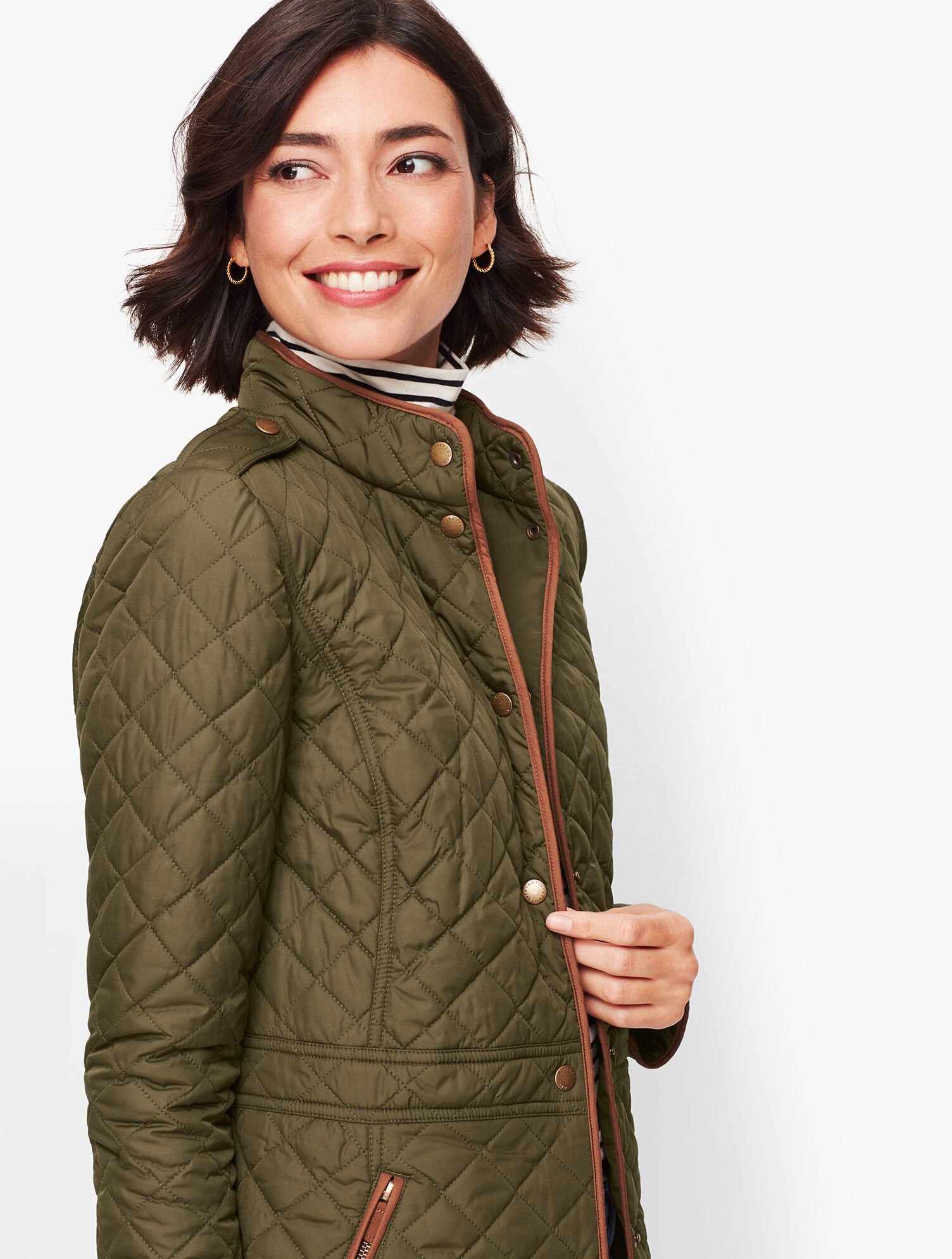 diamond padded jacket
