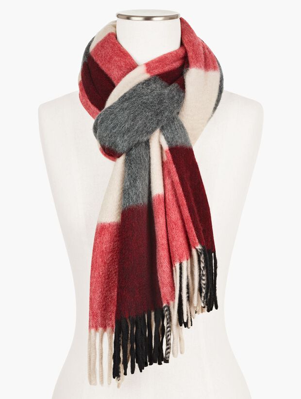 Pure Cashmere Wrap - Buffalo Check | Talbots
