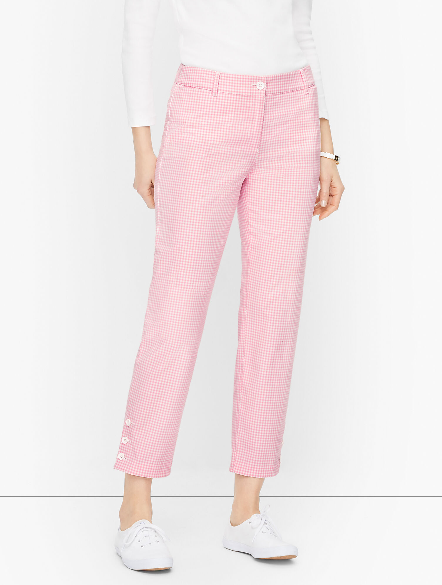 Perfect Crops - Gingham | Talbots