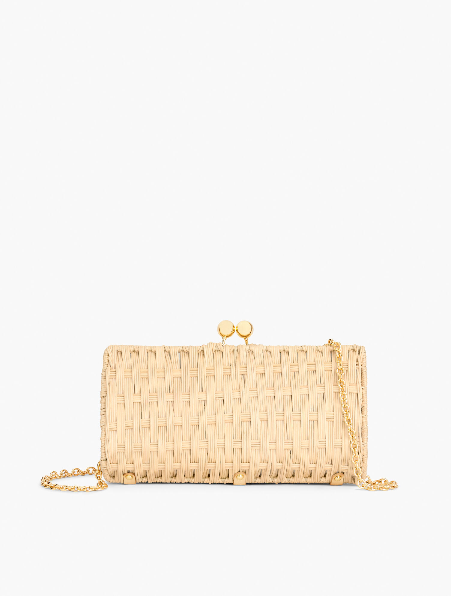 Wicker Frame Clutch | Talbots