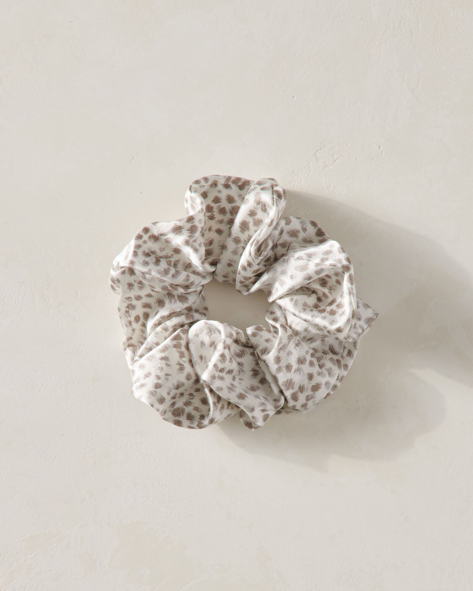 Washable Silk Animal Print Scrunchie | Haven Well Within