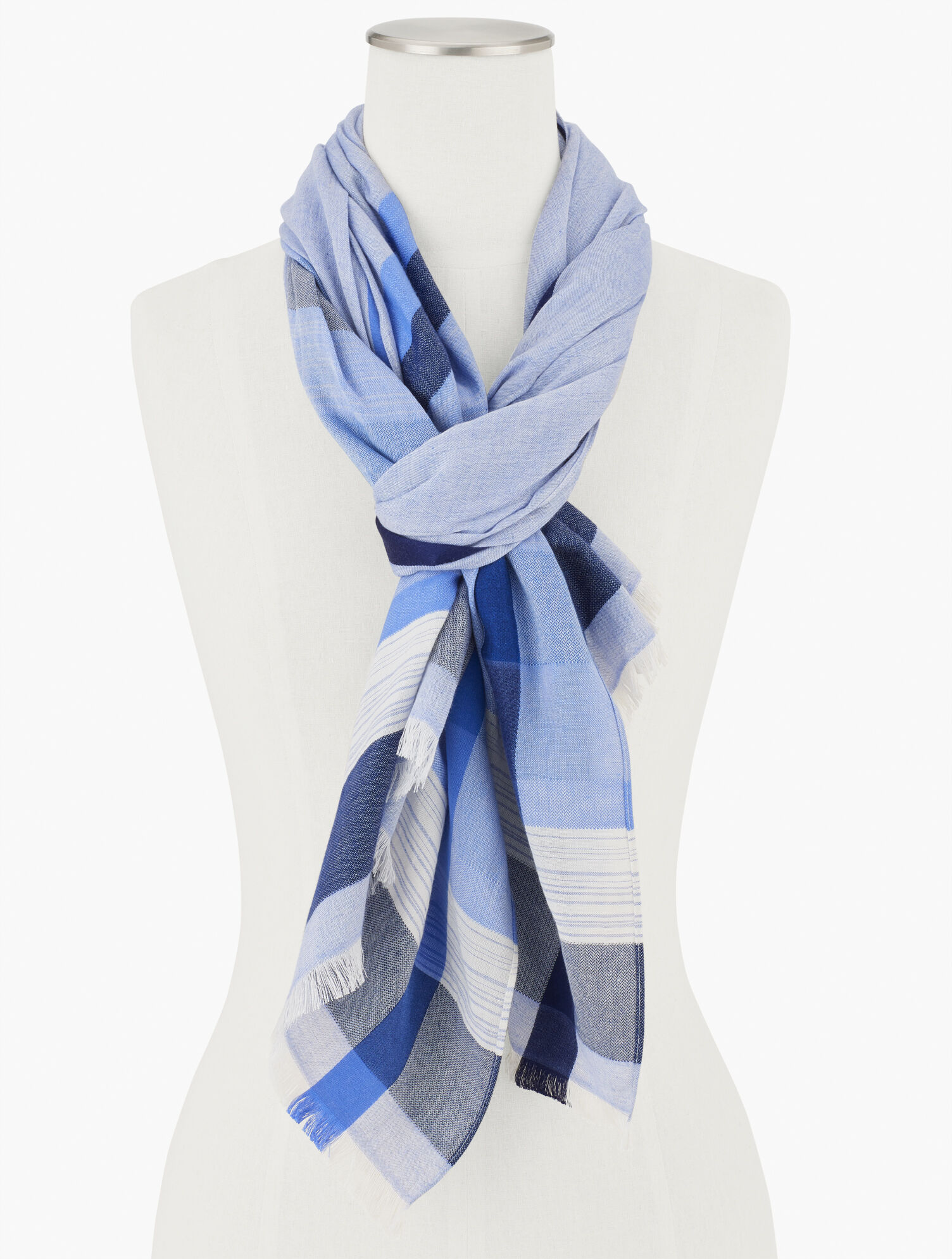 Border Stripe Scarf | Talbots